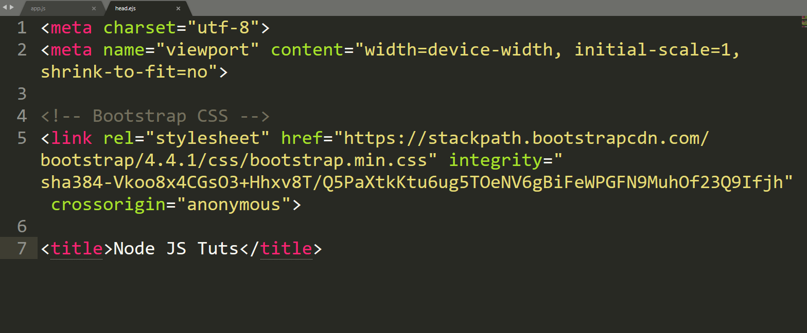Day 26 Working With Ejs Part 3 Learning Node Js In 30 Days Mini Series Nerdjfpb Writings