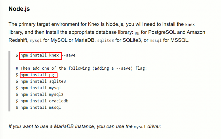 Day 29 Sql Database With Node Js Learning Node Js In 30 Days Mini Series Nerdjfpb Writings