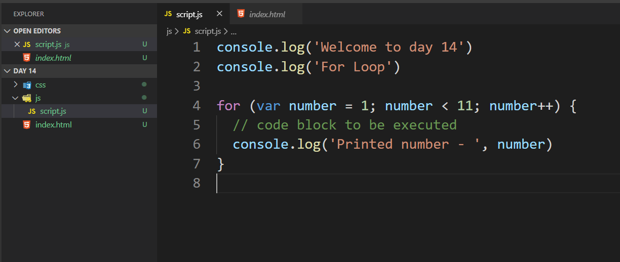For Loop Javascript Series Part 14 Nerdjfpb Writings 