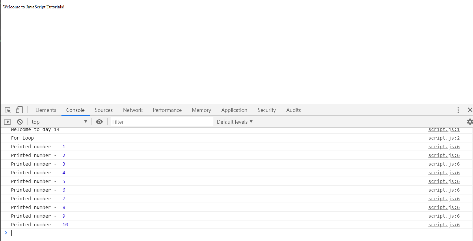 For Loop Javascript Series Part 14 Nerdjfpb Writings 4366